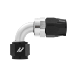Mishimoto Aluminum PTFE -8AN 90 Degree Fitting Black MMFT-SW-08P-90 - FMIC