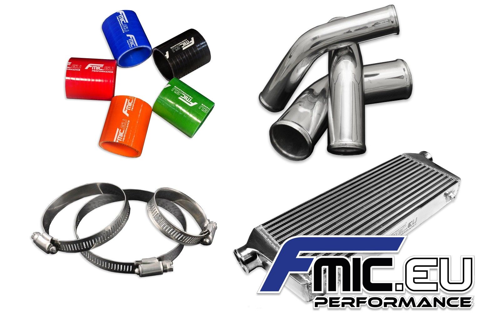 Intercooler Alfa Romeo Giulietta Czarny FMIC.EU ICKIT-ALFA2-B - FMIC